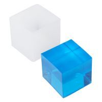 Silicone cube mould - Polyestershoppen.com