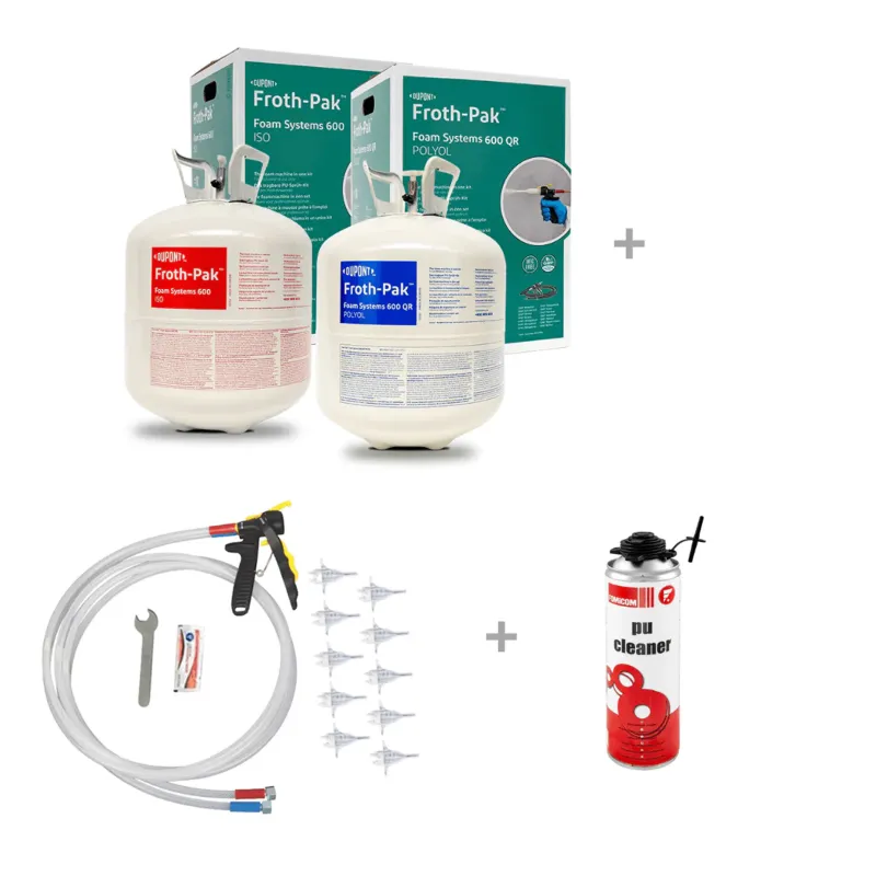 Froth-pak pu schuim pakket